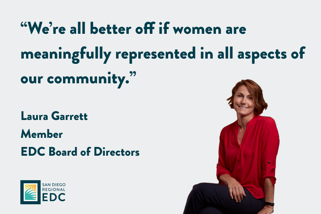 Meet our Board: Laura Garrett - San Diego Regional EDC