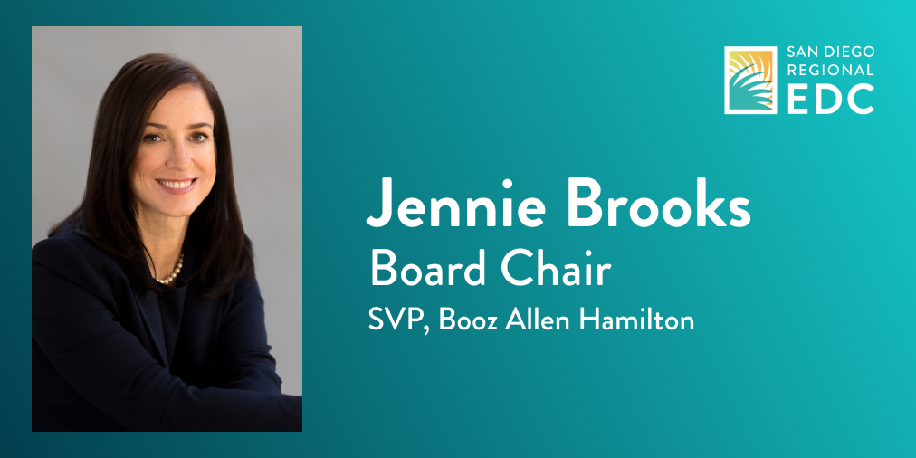 EDC welcomes Jennie Brooks as new board chair - San Diego Regional EDC