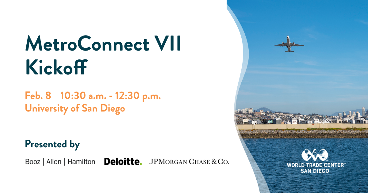 MetroConnect VII Kickoff - San Diego Regional EDC