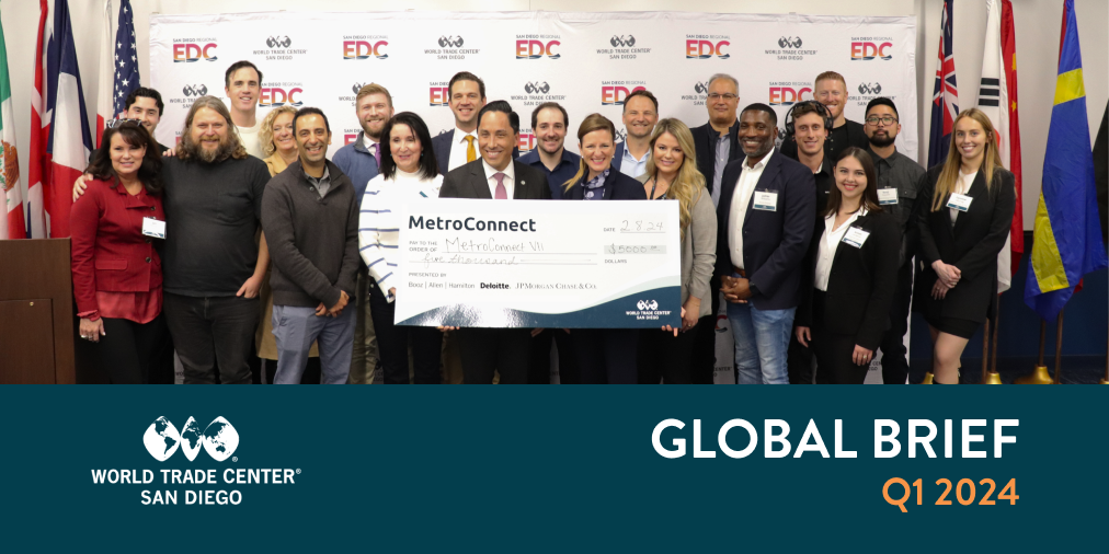 WTCSD's Q1 Global Brief: Spotlighting San Diego's global growth