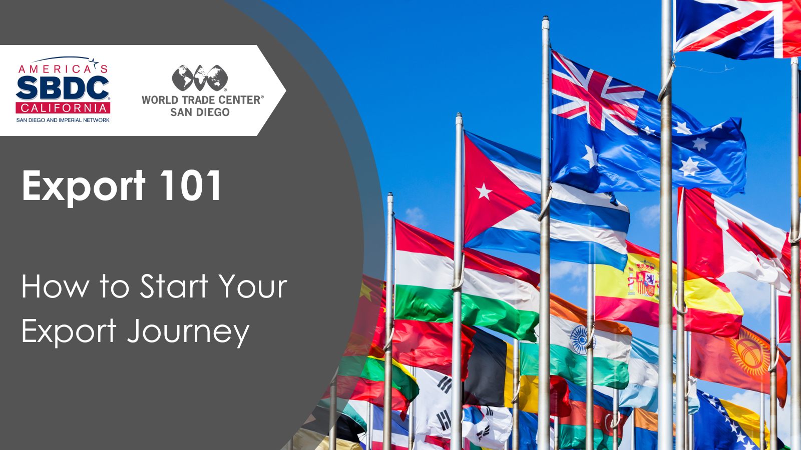Export SBDC: Export 101 - San Diego Regional EDC